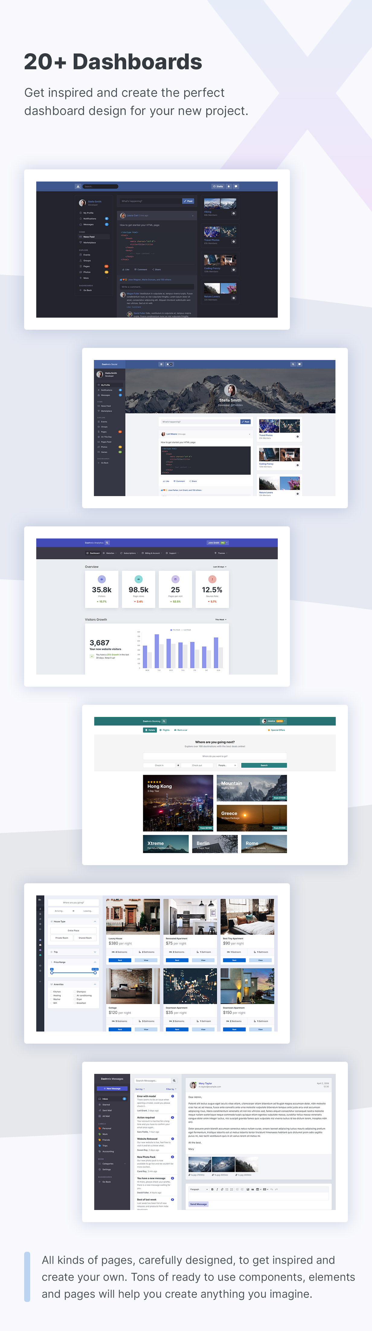 Dashmix Bootstrap 5 Admin Dashboard Template And Laravel 11 Starter Kit Graphicfort 2102