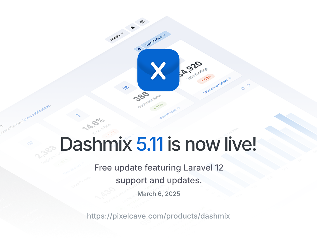 Dashmix Bootstrap 5 Admin Dashboard Template And Laravel 11 Starter Kit